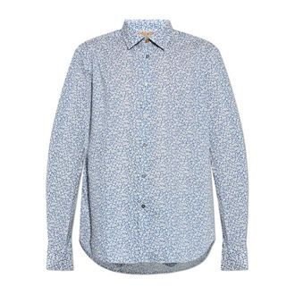 Paul Smith Homme, Chemises, Bleu, Taille: XL Chemise &agrave; motif floral