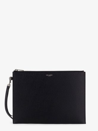Saint Laurent Leather clutch - SAINT LAURENT - gender_Man