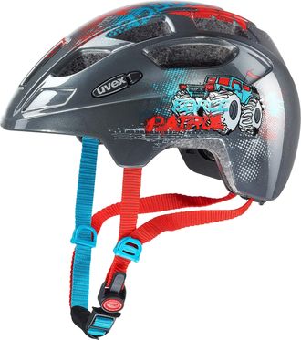 Uvex Finale jr. - Leichter Fahrradhelm für Kinder - individuelle Größenanpassung - Force Patrol - 51-55 cm