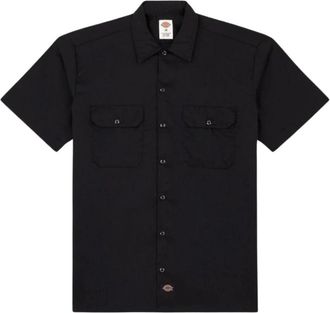 Dickies Homme, Chemises, Noir, Taille: M Work Shirt SS