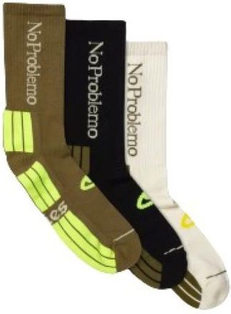 Aries unisex, Sous-v&ecirc;tements, Multicolore, Taille: M/L Lot de 3 paires de chaussettes de sport jacquard