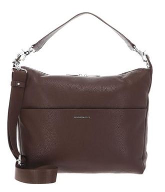 Mandarina Duck Cuir sac &agrave; &eacute;paule bandouli&egrave;re Mellow Leather Hobo Milk Chocolate brun