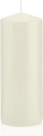 Wiedemann 218118.003 Stumpenkerzen, Wachs, Elfenbein, 15 x 6 cm, 16-Einheiten