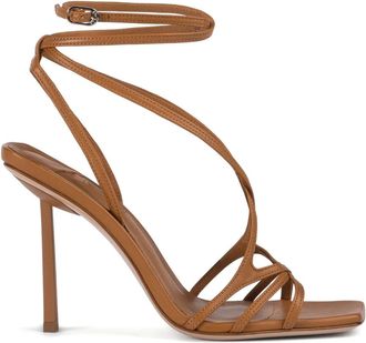 Le Silla Belen Sandalen 95mm - Braun