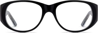 Marni Eyewear Brille mit Oversized-Gestell - Schwarz