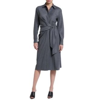 Antonelli Gewebtes Kleid in Grau - - Dresses - Damen - Grau - M