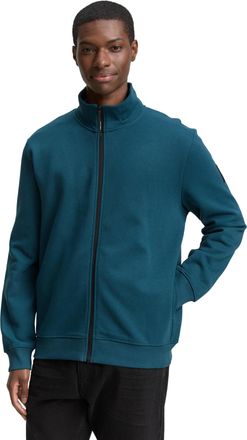 Tom Tailor Herren 1047516 Sweatjacke, 21179-Deep Pond Green, L