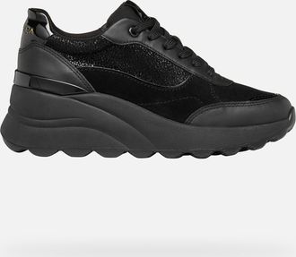 Geox Schuhe Spherica Ec13 Dame Schwarz