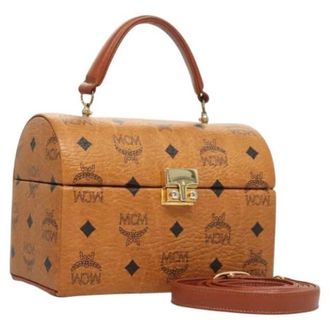 MCM Pre-owned Leder Handtaschen - - Pre-owned - Damen - Braun - ONE SIZE