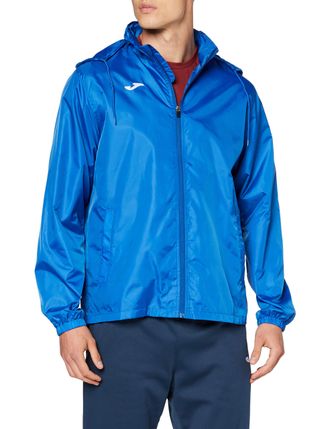 Joma Wasserdichte Regenjacke mit Kapuze, 6XS - 3XL - Windjacke mit Seitentaschen und Elastischen Bündchen - Iris