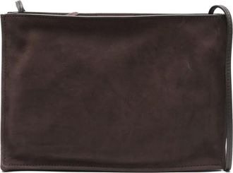 The Row grand sac à bandoulière To Go - Marron