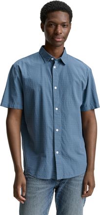 Tom Tailor Herren 1046177 Hemd, 37862-Mystical Blue Dots Structure, XL