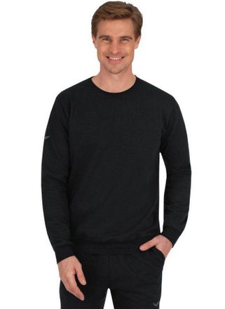 Trigema Sweatshirt TRIGEMA Sweatshirt aus Biobaumwolle