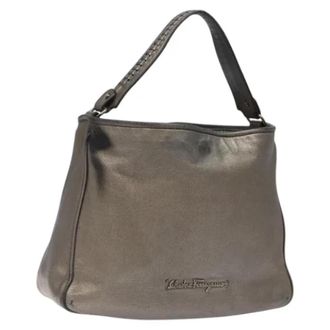 Ferragamo Pre-owned Leder Handtaschen - - Pre-owned - Damen - Gelb - ONE SIZE
