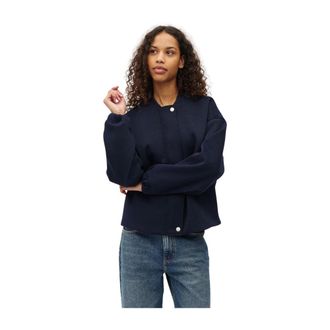 Mbym Damen, Jacken, Blau, MGr&ouml;&szlig;e