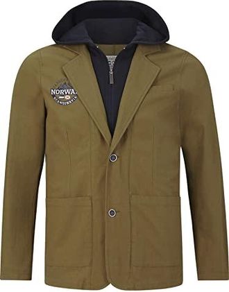 Jan Vanderstorm Homme Veste De Costume Marinus Olive, 3XL (XXXL) - 66