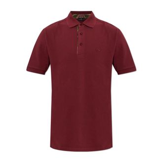 Etro Homme, Tops, Rouge, Taille: 2XL Polo avec logo brod&eacute;