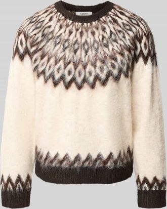 b.young Strickpullover mit Rundhalsausschnitt Modell MILOU