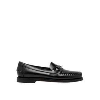 Sebago Retro Leder Loafer - - Shoes - Damen - Schwarzk - 37 1/2 EU