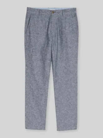 Tom Tailor Regular Fit Chino aus Leinen-Baumwolle-Mix