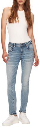 LTB Jeans Jeans Damen Fallon 201 - Slim Mid Rise Basic-5-Pocket Medium Wash Blau aus Baumwollgemisch - Gr&ouml;&szlig;e W32L32