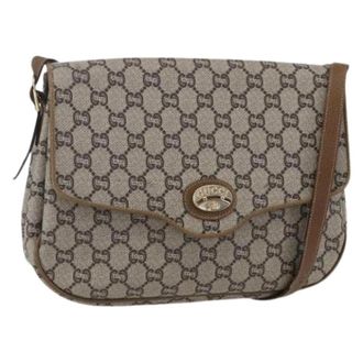 Gucci Sac bandouli&egrave;re vintage en toile Pre-owned - Femme - Pre-owned - Beige - Taille: ONE Size
