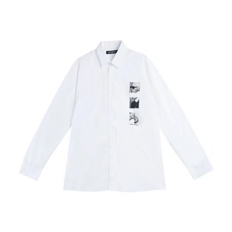 Karl Lagerfeld Camicia Foto Karl - - Shirts - Herren - Wei&szlig; - S