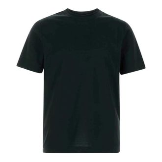Canali Baumwoll-T-Shirt aus Jersey - - Tops - Herren - Schwarzk - S