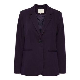 Kaffe KAsakura Blazer - - Jackets - Damen - Lila - XL