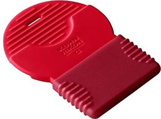 Kuhn Rikon Swiss Reinigungsschaber, Glaskeramikkochfeldreiniger, Red