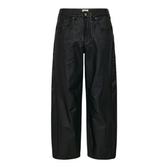 Cream Pantalon large - Femme - Pantalons - Noir - Taille: W25