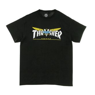 Thrasher Venture Collab Tee - Schwarz - - Tops - Herren - Schwarzk - S