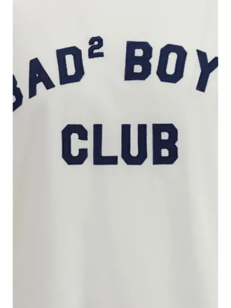 Dsquared2 Mens T-Shirt Printed White Cotton T-Shirts And Polos