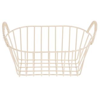 Cabilock Retro Kleines Multifunktionales Aufbewahrungsk&ouml;rbchen Stabiler Eisen Obstkorb F&uuml;r K&uuml;che Schreibtisch Bad Kompakter Eleganter Organizer F&uuml;r Fr&uuml;chte Und