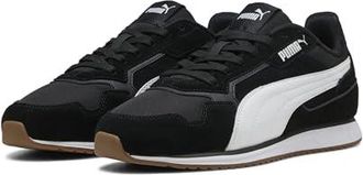 Puma Baskets Unisexes Softride St Miler SD, Blanc, Noir-Gomme, 44 EU, Puma White PUMA Black Gum, 44.5 EU