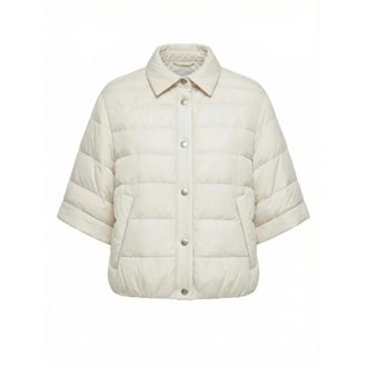 PESERICO Femme, Vestes, Blanc, Taille: 38 FR Giubbino