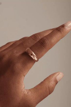 Bound Studios Damen vegan Ring Der Harper 18k Gold Vermeil