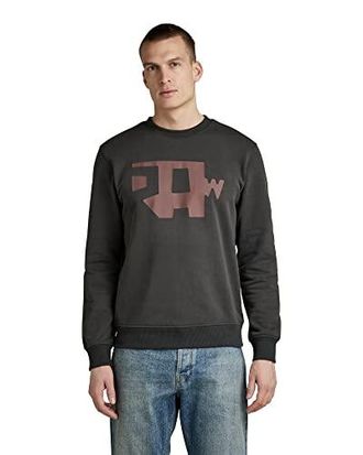 G-Star G-Star Homme Sweat Abstract RAW, Gris (cloack D22230-A613-5812), L