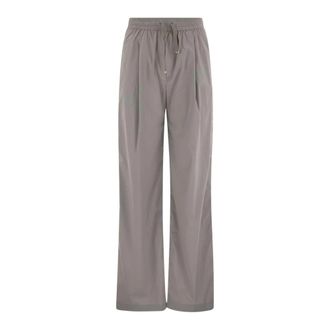 Herno Resort Hose aus leichtem Nylon-Stretch - - Trousers - Damen - Grau - XS