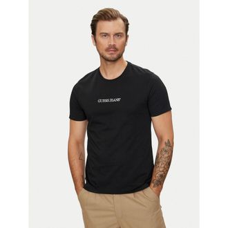 Guess T-Shirt M4YI52 K8HM0 Schwarz Regular Fit