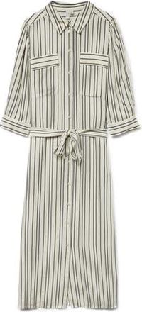 Vero Moda Vmbaya 3/4 7/8 Shirt Dress WVN Btq GA Robe, Bouleau, XS Femmes