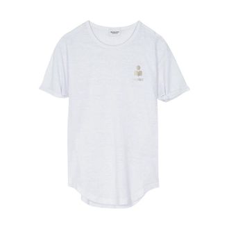 Isabel Marant Koldia T-Shirt - - Tops - Damen - Wei&szlig; - XS