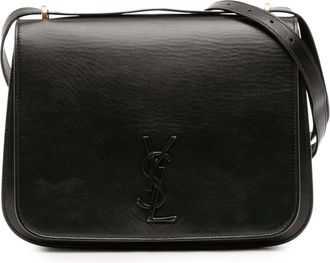 Saint Laurent Hobo Bags - Medium Smooth Calfskin Spontini Crossbody - Gr. unisize - in Schwarz - f&uuml;r Damen