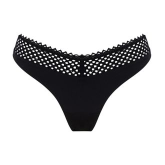 Wolford Romantic Net String - Femme - Sous-v&ecirc;tements - Noir - Taille: 40 FR