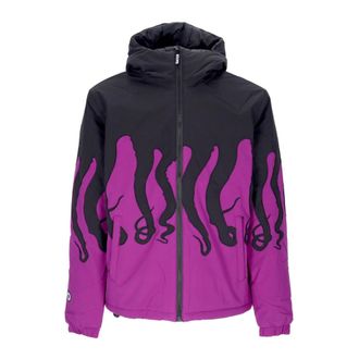 Octopus Homme, Vestes, Multicolore, Taille: L Veste Puffer Violette