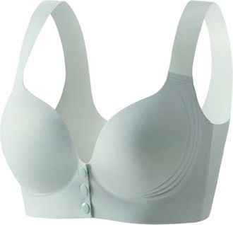 Generic Soutien Gorge Invisible Soutien Gorge sans Armature Brassiere Femme sans Armature De Classique Sport Bretelles Crois&eacute;es Rembourrage L&eacute;ger Soutien Moye