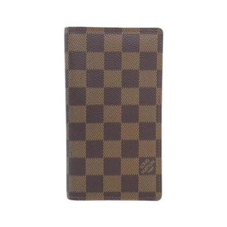 Louis Vuitton Portefeuille Vintage Pre-owned - Taille Bible - Femme - Pre-owned - Brun - Taille: ONE Size