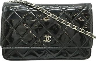Chanel Pre-owned Sac bandouli&egrave;re Matelass&eacute; &agrave; cha&icirc;ne - Femme - Pre-owned - Noir - Taille: ONE Size