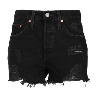 Levi's Klassische Denim Shorts - - Shorts - Damen - Schwarzk - W27