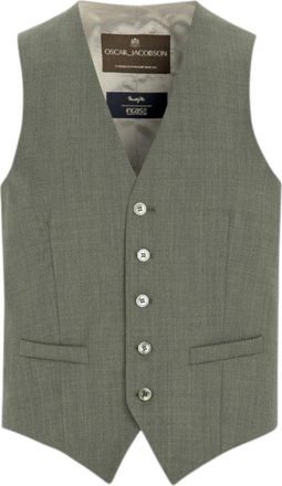 Oscar Jacobson Homme, Vestes, Vert, Taille: 2XL Carlo Waistcoat